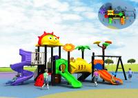 China ODM Kids Plastic Playground Equipment , Daycare Outdoor Playground Equipment for sale
