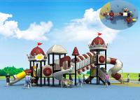 China Big Kids Plastic Playground Equipment For Daycare Centers Fadeproof Crackproof for sale
