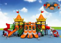 China Big Kids Plastic Playground Equipment For Daycare Centers Fadeproof Crackproof for sale