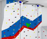 China Anticorrosion Backyard Rock Climbing Wall OEM Design For Amusement Park for sale
