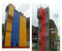 China ODM Playground Equipment Rock Climbing Wall , Fiberglass Climbing Wall Panels for sale