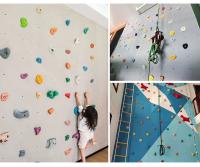 China Indoor Climbing Wall For Adults Reinforced Fiberglass Material for sale