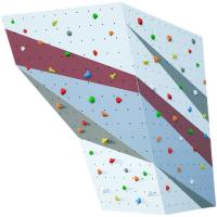 China Adventure Weatherproof Outdoor Climbing Wall Eco Friendly For Commercial Square for sale