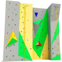 China Adventure Weatherproof Outdoor Climbing Wall Eco Friendly For Commercial Square for sale