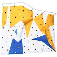 China Backdrops Playroom Rock Climbing Wall Fiberlass Material Corrosionproof for sale