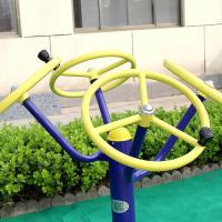 China Ground Mounted Outdoor Fitness Equipment For Backyard Antifade Anticrack for sale