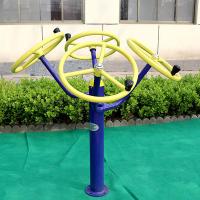 China Ground Mounted Outdoor Fitness Equipment For Backyard Antifade Anticrack for sale