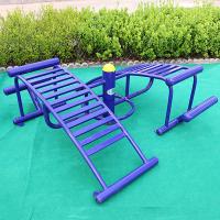 China Galvanized Steel Outdoor Fitness Equipment For Adults Crackproof UVresitant for sale