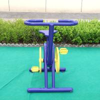 China 960mm Outdoor Leg Press Machine , Staticproof Outdoor Park Workout Equipment for sale