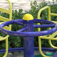 China 114mm Galvanized Steel Outdoor Physical Fitness Equipment Multifunctional for sale