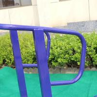 China Body Building Public Outdoor Exercise Equipment Powder Coated Mateial 1.06m Size for sale