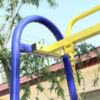 China Galvanized Steel Outdoor Fitness Equipment , Commercial Playground Swing Sets for sale