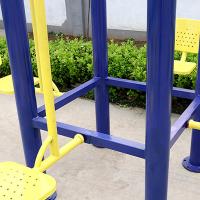 China Crackless Outdoor Public Fitness Equipment For Children 2.05m Size for sale