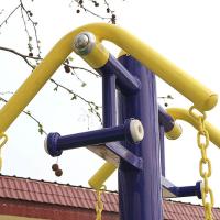 China AntiUV Outdoor Fitness Equipment For Adults 0.7m X 0.57m X 3.05m for sale