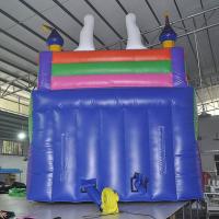 China Commercial Inflatable Bouncers With Slide , TUV Slip And Slide Jumping Castle for sale