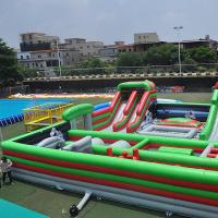 China UV Proof Kids Inflatable Bouncer , Fireproof Childrens Bouncy Castle With Slide for sale