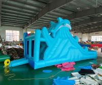 China AntiUV Commercial Combo Bounce House , Large Inflatable Bounce House for sale