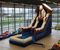 China Playground Kids Inflatable Bouncer , OEM Inflatable Slide And Bounce House for sale