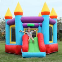 China Plato Kids Inflatable Bouncer , ODM Commercial Bounce House Water Slide for sale