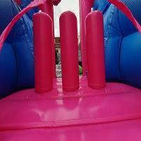 China UVproof Obstacle Course Jump House , PVC Big Inflatable Bounce House for sale