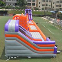 China Outdoor Kids Inflatable Bouncer Anti UV With Multi Obstacles TUV Approved for sale