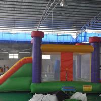 China Toddler Inflatable Bounce House With Slide Fire Retardant ODM Available for sale