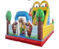 China Fireproof Animal Kids Inflatable Bouncer 55mm PVC Material Digital Printing for sale