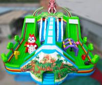 China Fireproof Animal Kids Inflatable Bouncer 55mm PVC Material Digital Printing for sale