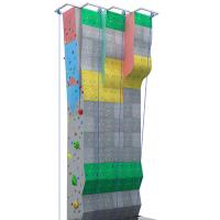 China Ecofriendly Outdoor Rock Climbing Wall Panels Artificial For Unisex for sale