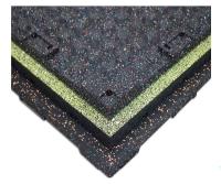 China Interlocking Playground Flooring Mats 20mm Thickness Wearproof Shock Resistant for sale