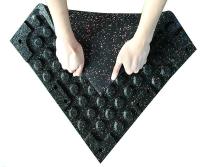 China Interlocking Playground Flooring Mats 20mm Thickness Wearproof Shock Resistant for sale