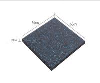 China Interlocking Playground Flooring Mats 20mm Thickness Wearproof Shock Resistant for sale