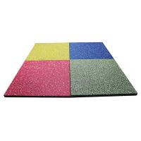 China Noise Insulating Outdoor Rubber Flooring For Playgrounds 50mm Thick for sale