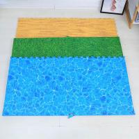 China Grass Pattern Eva Interlocking Soft Foam Floor Mats Nontoxic Fadeproof for sale