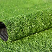 China 50mm Playground Flooring Mats , High Density Grass Effect Mat Fireproof for sale