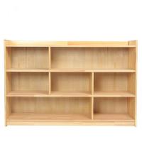 China Commercial Kindergarten Classroom Furniture Wooden Cabinet Toy Storage for sale