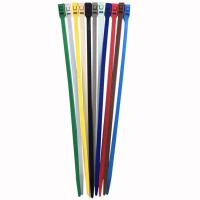 China Heat Resistant Nylon Cable Tie 300mm Themed Color For Playground Steel Pole for sale