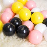 China Ocean Plastic Balls For Ball Pit Bulk Multiple Color Nontoxic 10g Per Ball for sale
