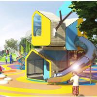 China ODM Outdoor Amusement Park Equipment Fiberglass For Unisex Kids Play for sale