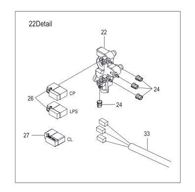 China Murata Vortex Spinning Spare Parts SOLENOID VALVE 870-640-026 & 870-640-027 for MVS 870EX with best quality for sale
