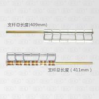 China Nickel Plating Ring Frame Parts Zinc Alloy Apron Tension Bracket for sale