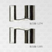 China Nickel Plating Ring Frame Parts Zinc Alloy Apron Tension Bracket for sale