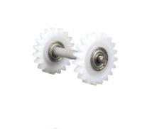 China Durable Ring Frame Spare Parts 19 Teeth Two Gear With Steel Pin And Bearing Shaft For Suessen Compact for sale