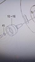 China CE 861 Murata Vortex Spinning Machine Spare Parts Spindles 861-410-010 ~ 16 for sale