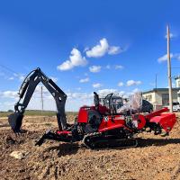 China 35 HP Garden Mini Crawler Tractor HYCT-25D With Front Dozer for sale
