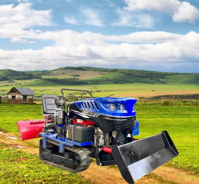 China Newest Multifunctional Multi-Purpose Farm Mini Tractor 35hp 50hp 60h With Best Price for sale