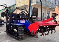 China Compact 35 Hp Crawler Tractor Agricultural Equipment With Front Loader Bucket for sale
