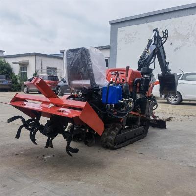 China Crawler Tractor For Ditch Backfilling Weeding 25hp 35hp Agricultural Crawler Tractors for sale
