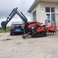 China Small Horsepower Crawler Tractor With Diesel Engine Durable And Productive Mini Farm Tractor Crawler for sale