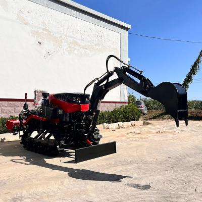 China Multifunctional 25HP 35HP Dry Land Crawler Tractor With Bulldozer for sale